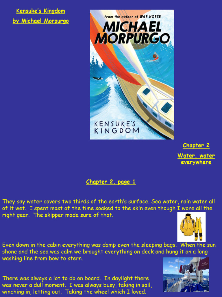 Kensuke's Kingdom: Chapter 2 Summary | PDF | Poetry