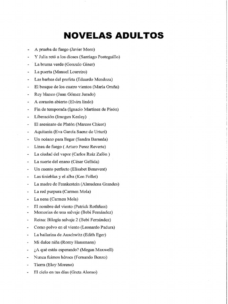 Yic Ot NOVELASADULTO | PDF