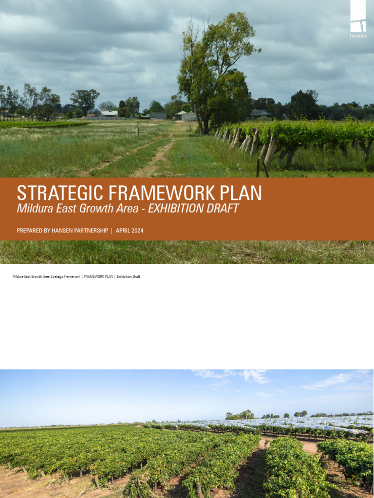 Mega Framework Plan 2024 For Consultation | PDF | Climate Change ...