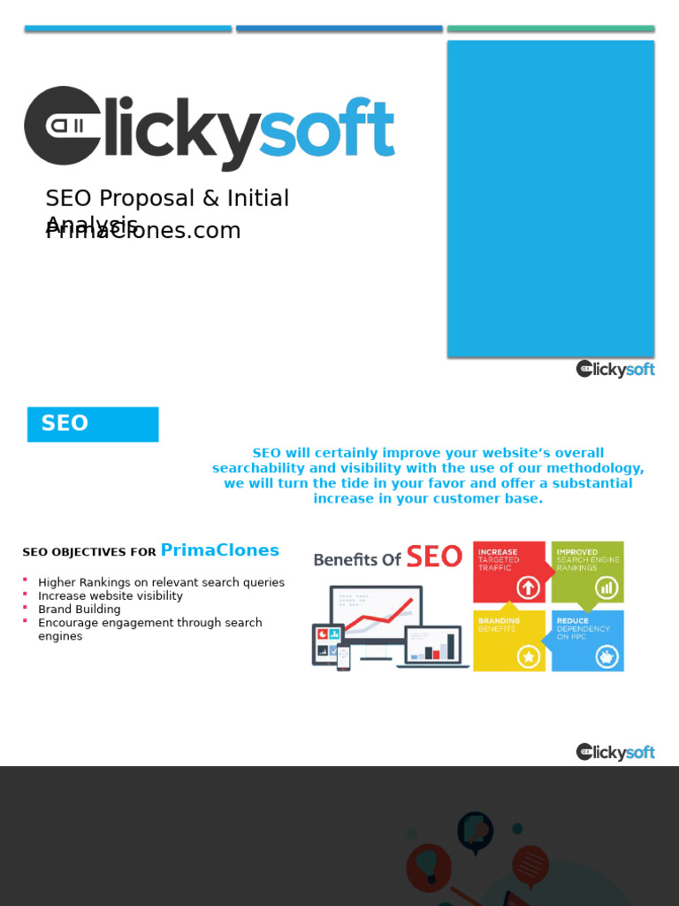 PrimaClones - SEO Proposal & Initial Analysis | PDF | Search Engine ...