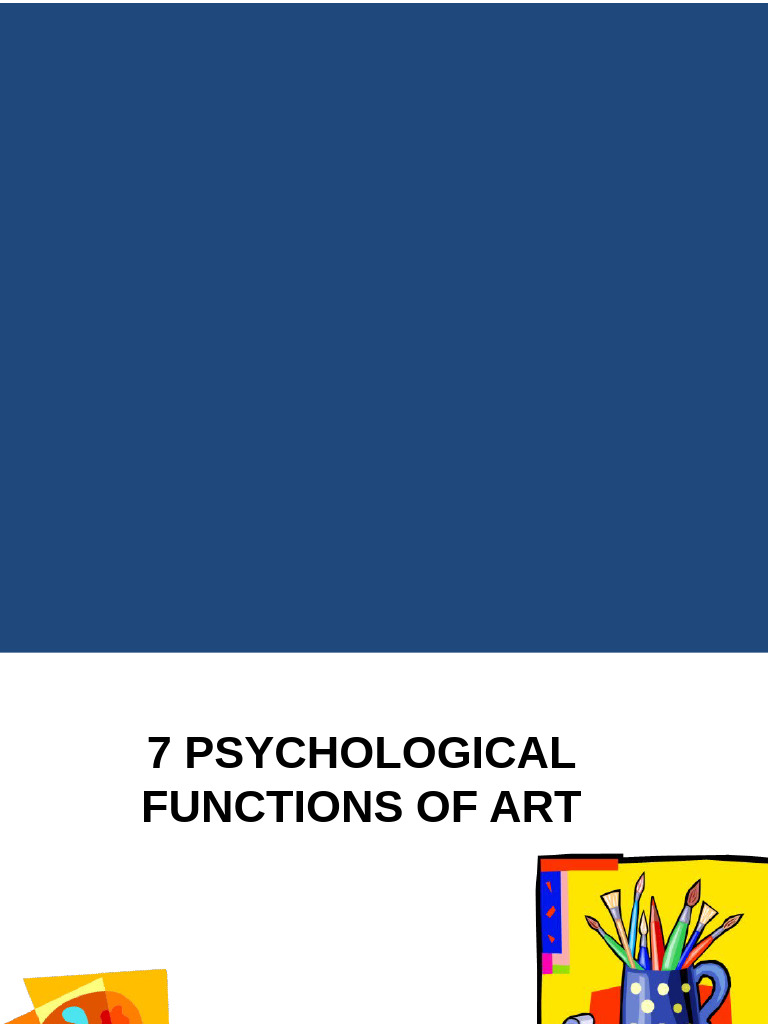 7 Psychological Functions of Art | PDF | Feeling | Grief