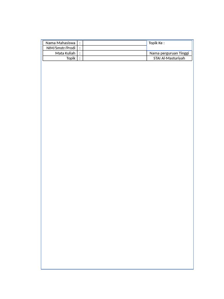 Page Border | PDF