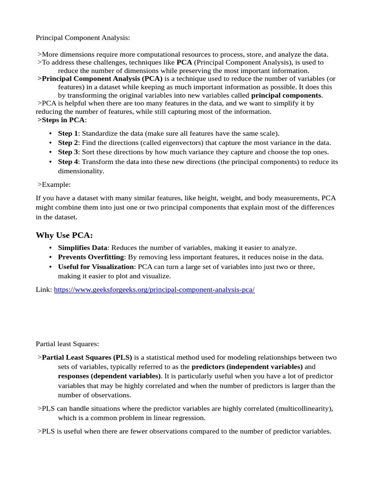 Why Use PCA | PDF | Artificial Neural Network | Support Vector Machine