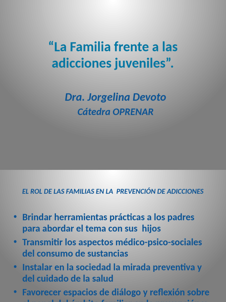 Presentación Familia | PDF | Familia | Adultos