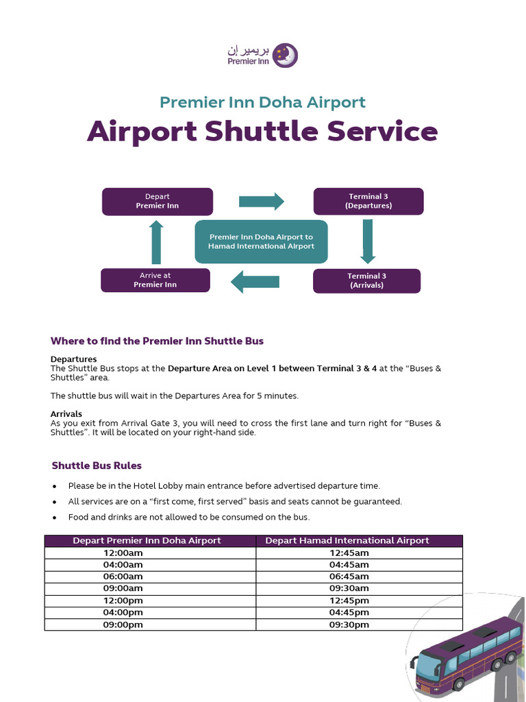 Pi Doa Shuttle Bus 09052024 | PDF