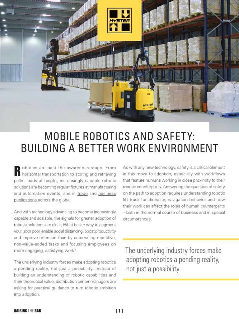 0025het2wp001 e en-us Robotics-safety | PDF | Robotics | Forklift