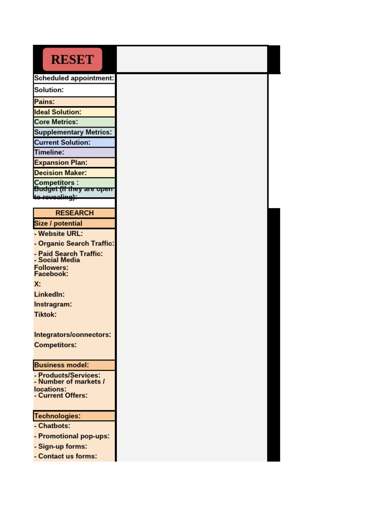 Notetaking and Question guide-Bruntwork-SDR - BDR - v1.0 | PDF | World ...