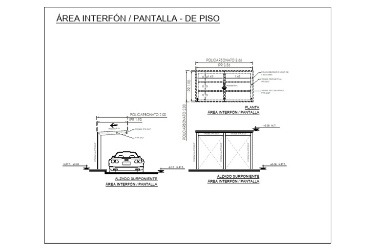 Estructura IPR 8X4" y Policloruro | PDF