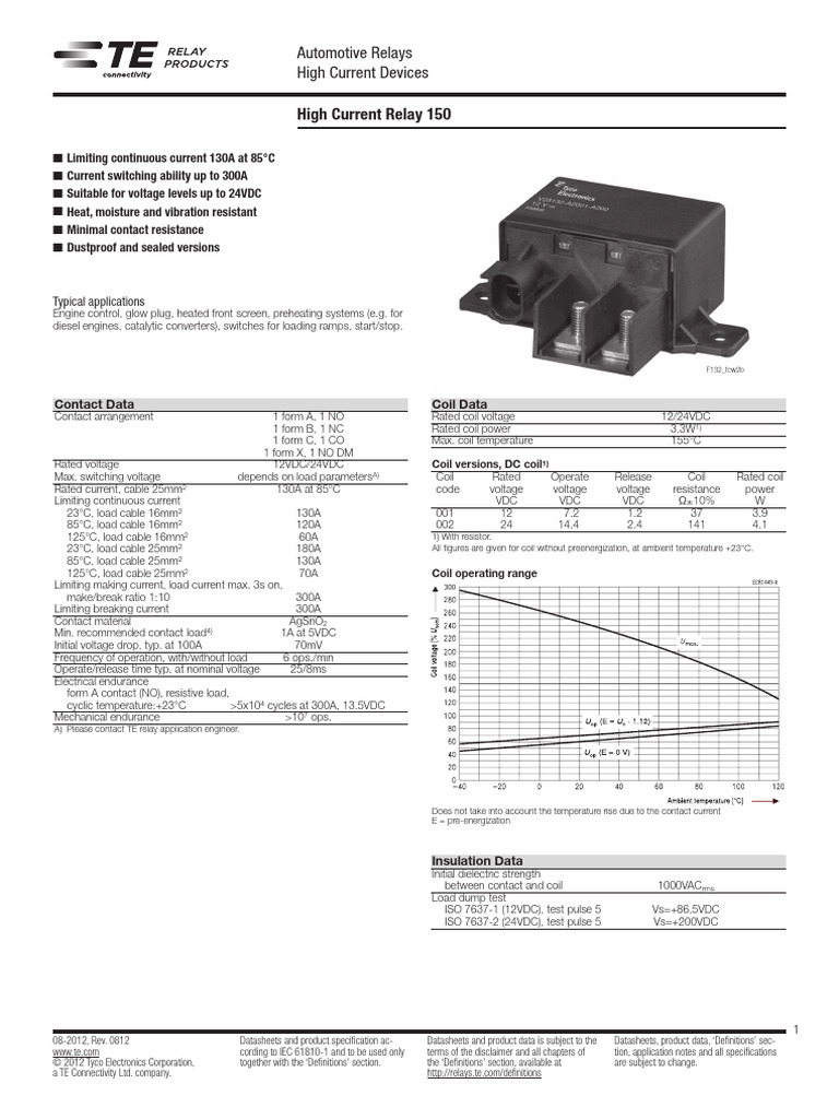 Relay | PDF | Relay | Electrical Connector