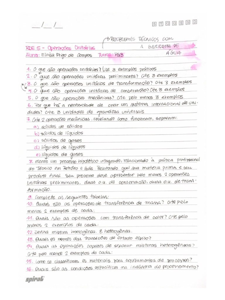 ELOISA - RDE - Op - Unit | PDF