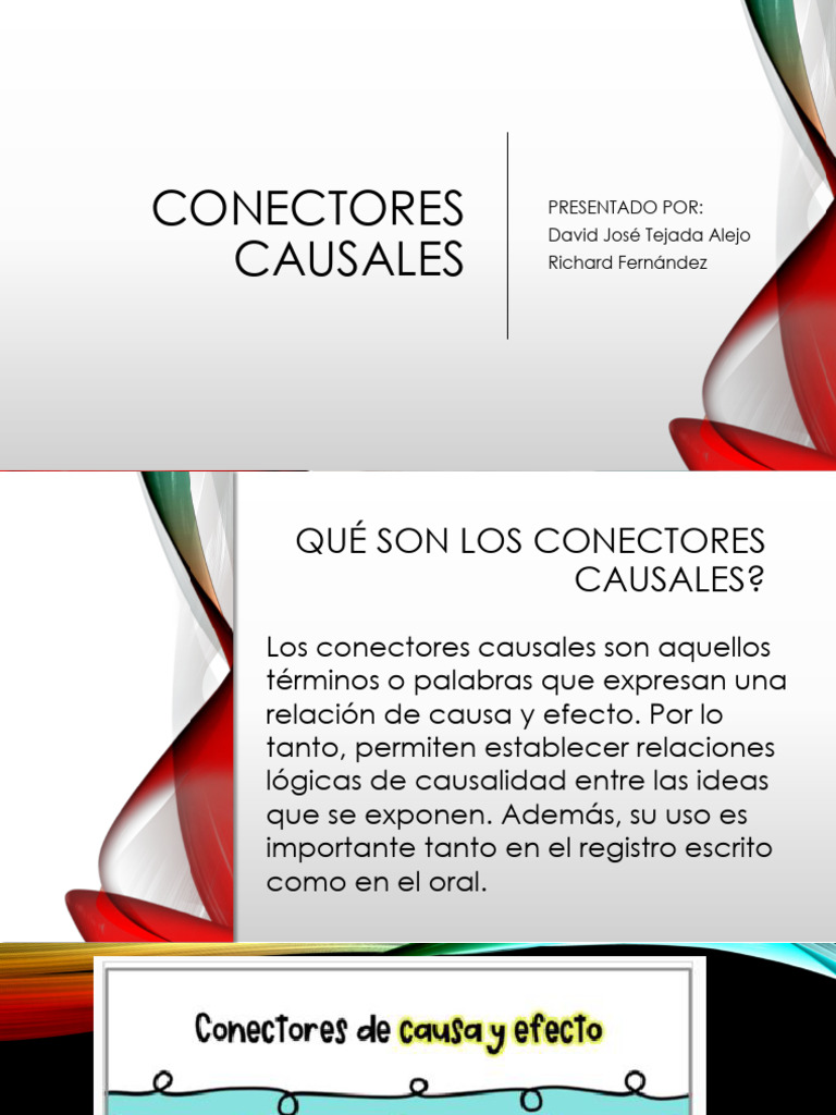 Conectores Causales | PDF