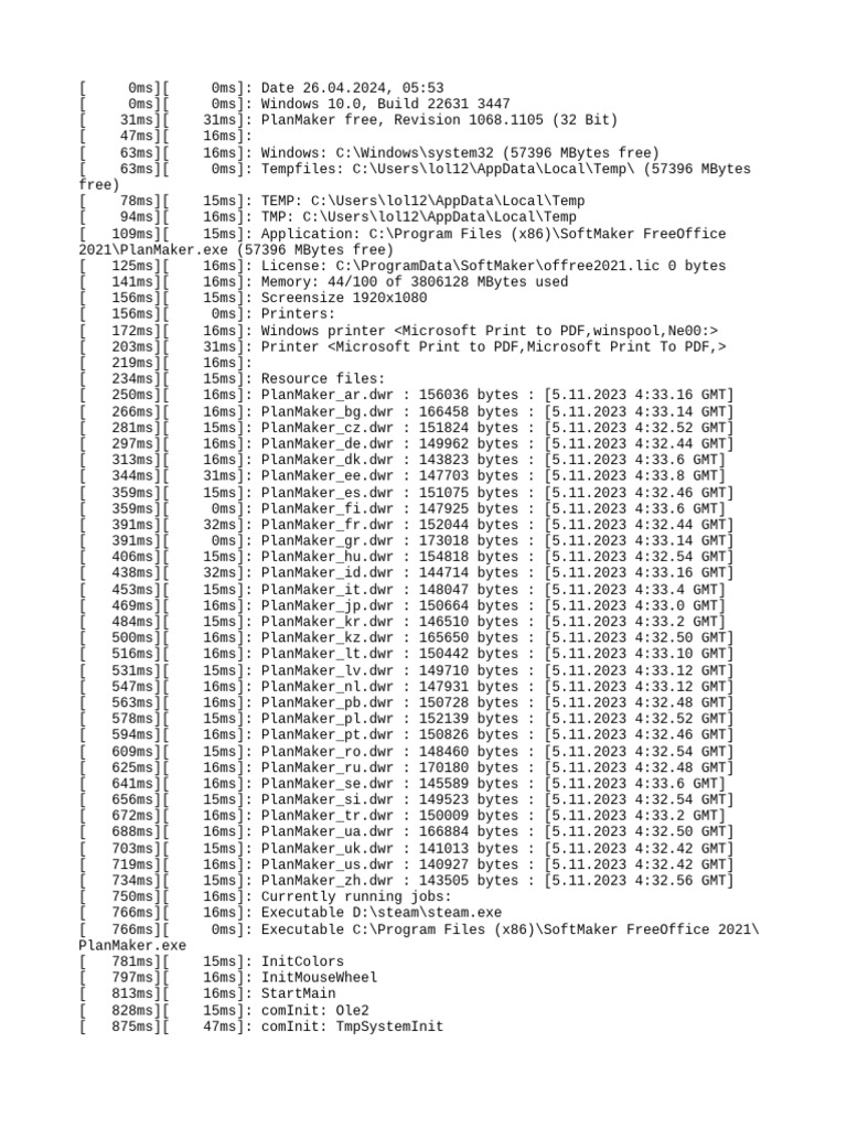 Pmlog | PDF | Computer Engineering | Computing Platforms