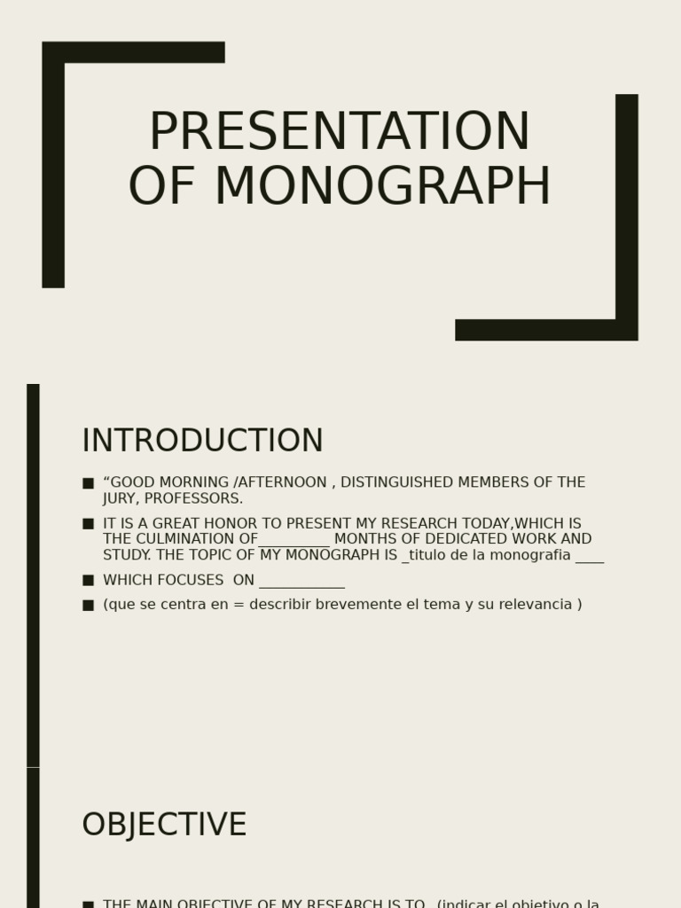 Presentation of Monograph | PDF | Informática