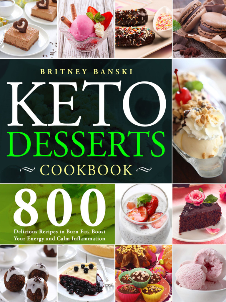 Keto Desserts Cookbook | PDF | Ketogenic Diet | Cakes