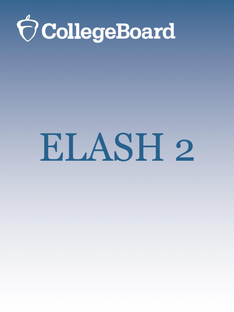 Guía de Preparación para el Examen ELASH 2 | PDF | Gramática | Mecánica ...