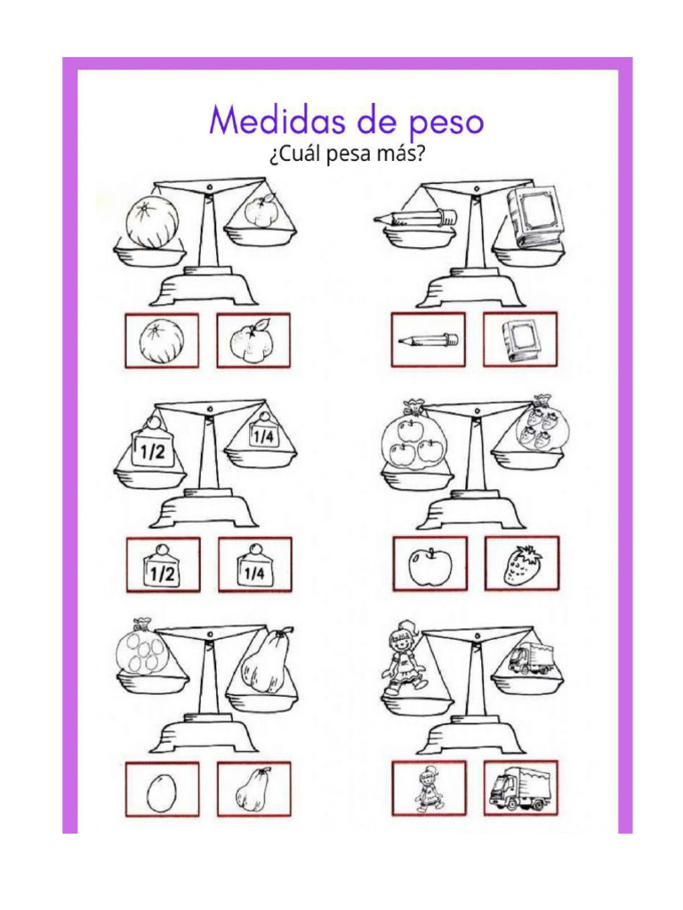 Medidas de Peso y Capacidad | PDF