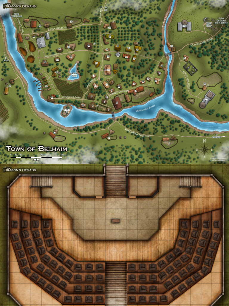 The Dragon's Demand Poster Map | PDF