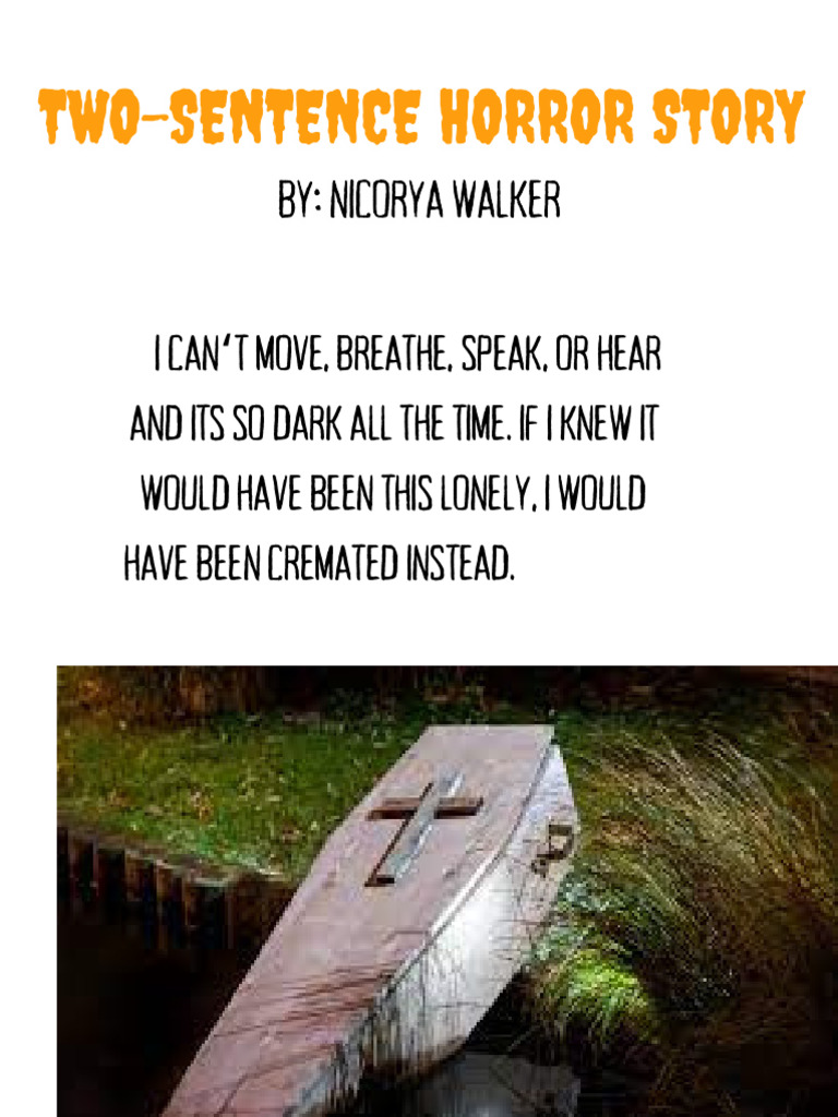 Template Two-Sentence Horror Story | PDF
