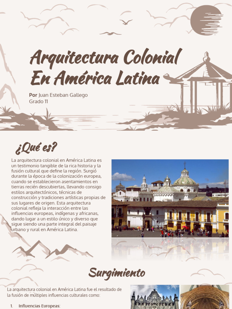 Arquitectua Colonial en LATAM | PDF | America latina | México