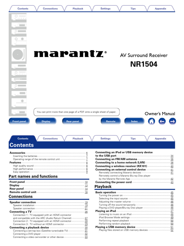 Nr1504u Eng Cd-Rom 10a | PDF | Hdmi | Computer Engineering
