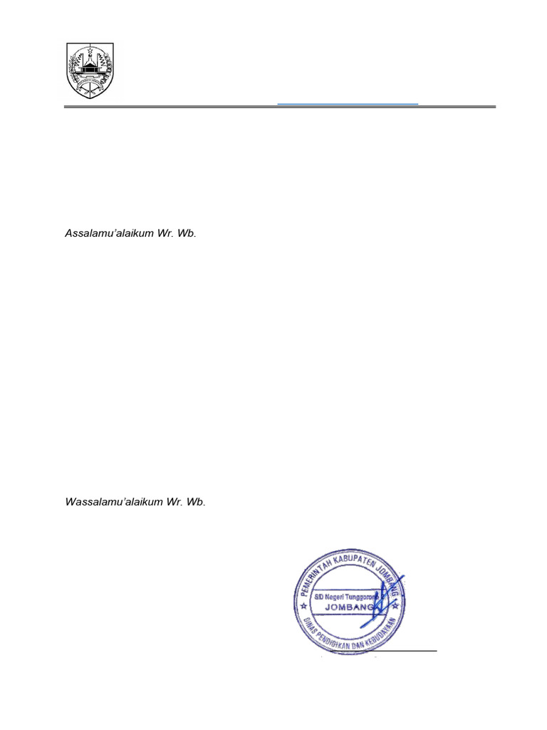 Surat Hari Libur | PDF