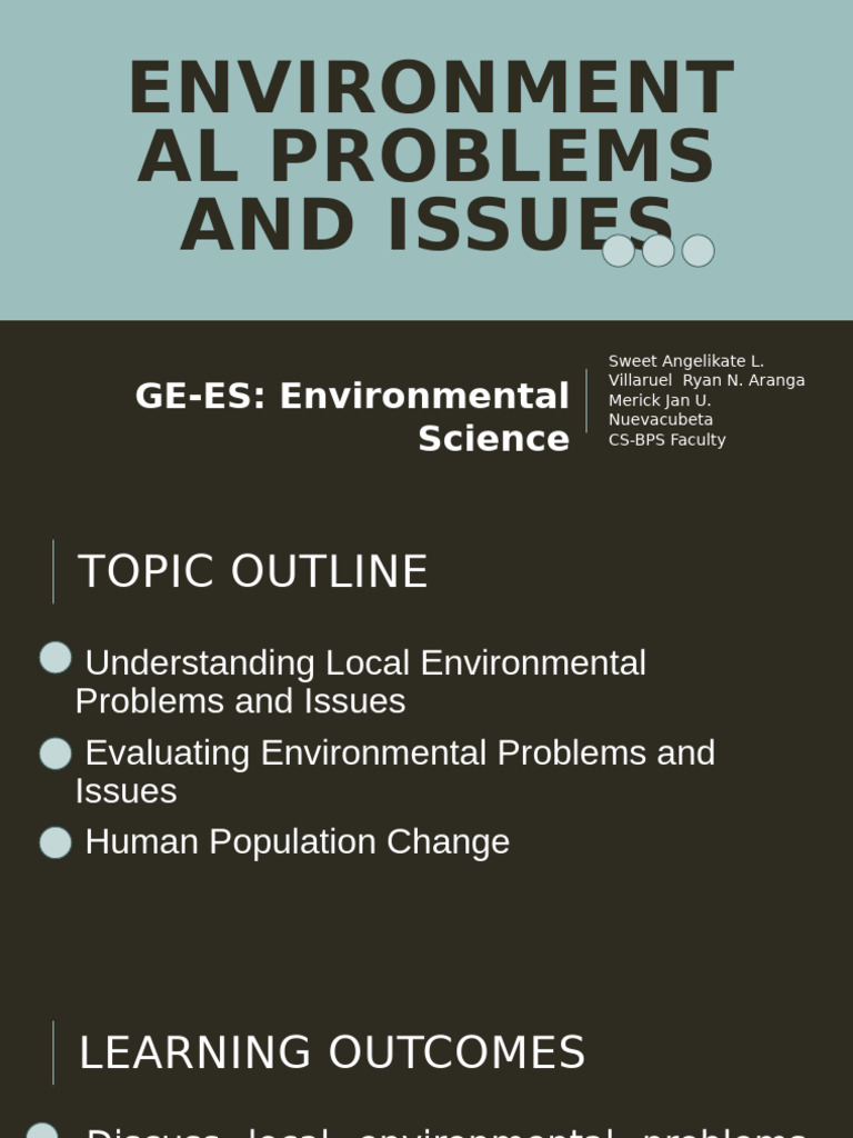 Local Environmental Issues in Palawan | PDF | Cost Of Living ...