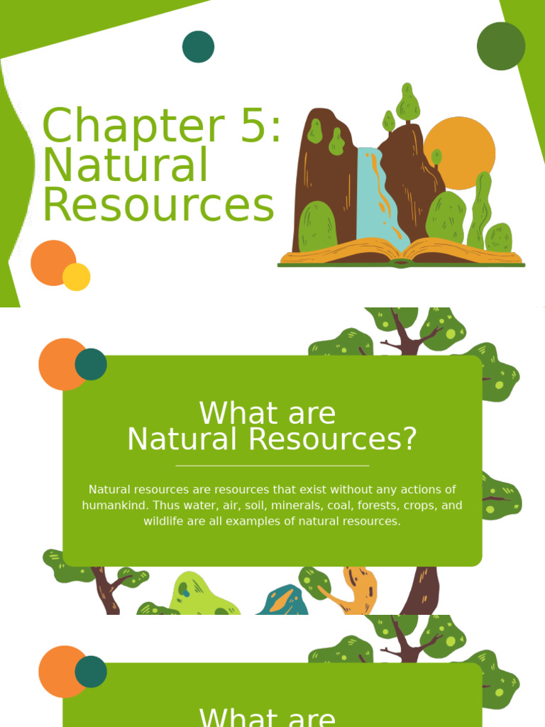 Chapter 5 Natural Resources | PDF | Atomic Nucleus | Nuclear Fusion
