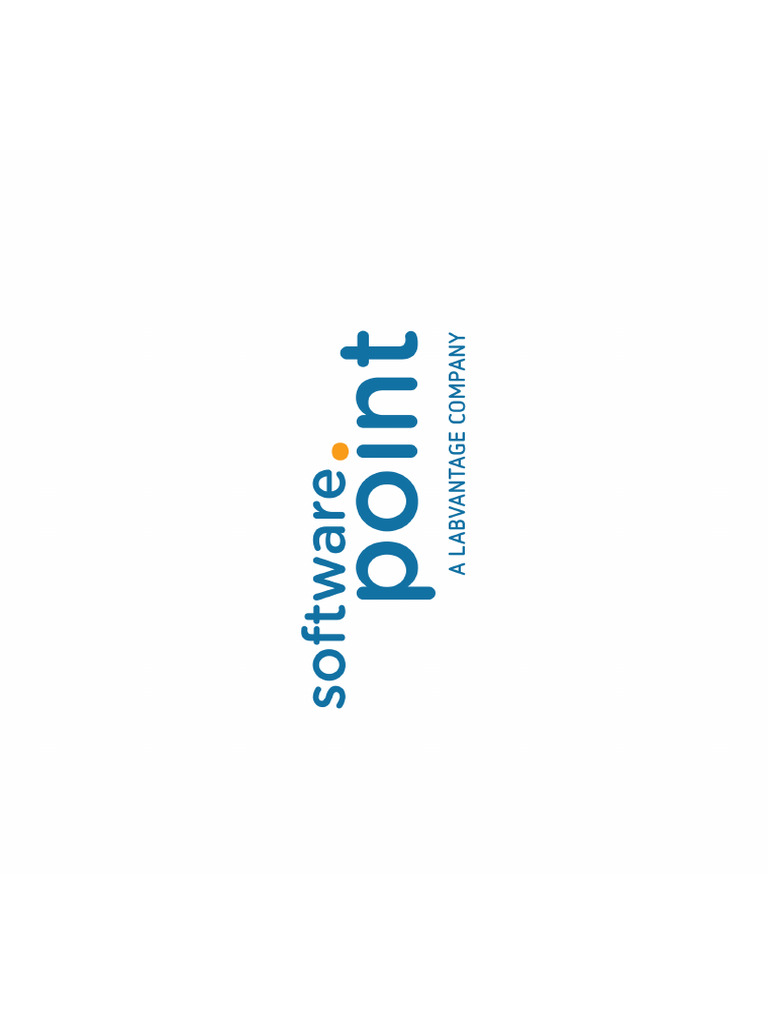 Logo - Software - Point - A LabVantage Company - Blue - Orange-Dot ...