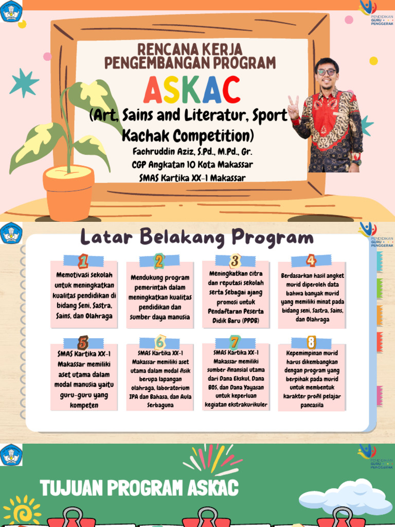 Rencana Kerja Pengembangan Program | PDF