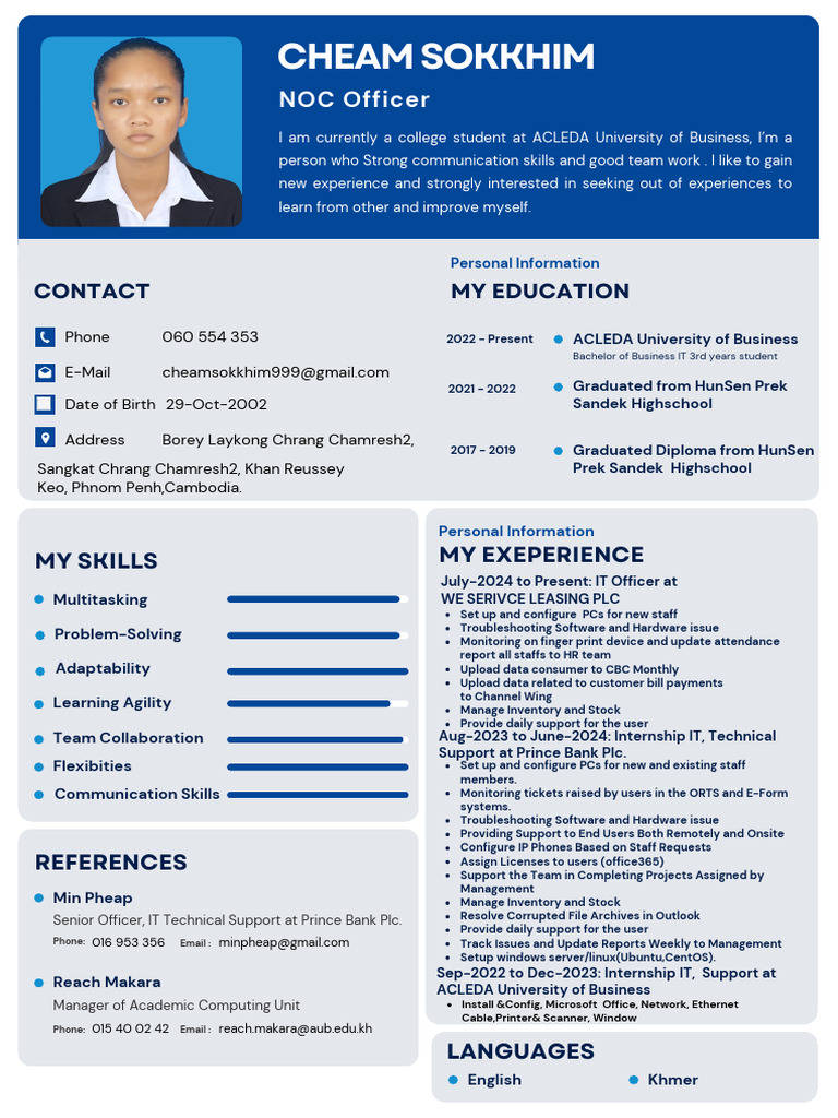 Curriculum Vitae | PDF | Personal Computers | Software