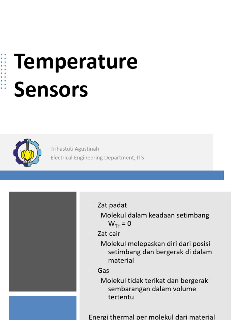 Temperature Sensor | PDF