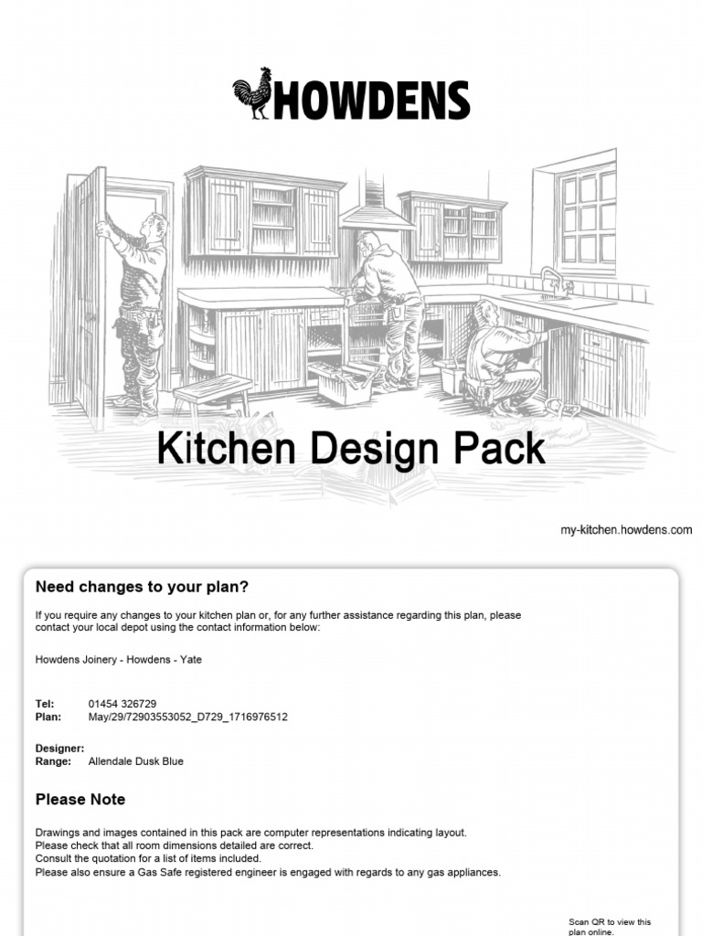Kitchen Plan Changes - Howdens Yate | PDF | Computers | Technology ...