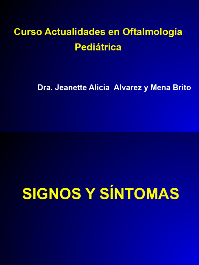 Signos y S-Ntomas | PDF | Relaciones personales, crianza y desarrollo personal