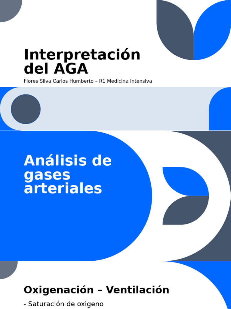 Interpretación Del AGA | PDF | Fisiología | Especialidades Medicas