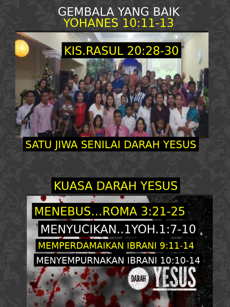 Kuasa Darah Yesus dalam Alkitab | PDF
