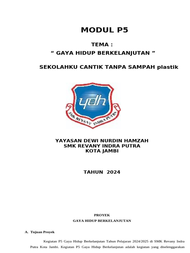 MODUL P5 Sept 2024 | PDF