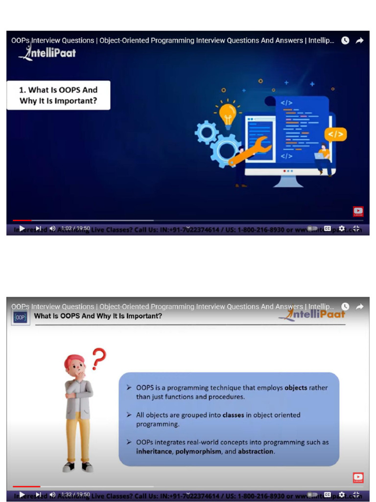 OOPs Interview | PDF