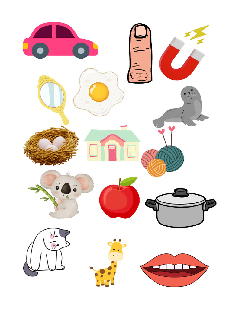 Imagenes Sonidos Iniciales Abecedario | PDF