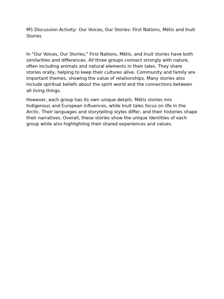 Indigenous Storytelling Traditions | PDF | Classics | General Fiction