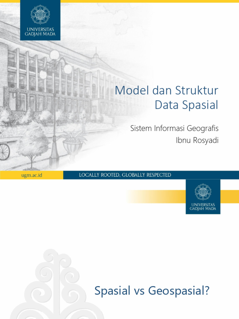 01 - Model Dan Struktur Data Spasial | PDF | Image Resolution | Geographic Information System