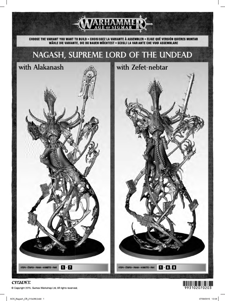 AOS Nagash CB | PDF