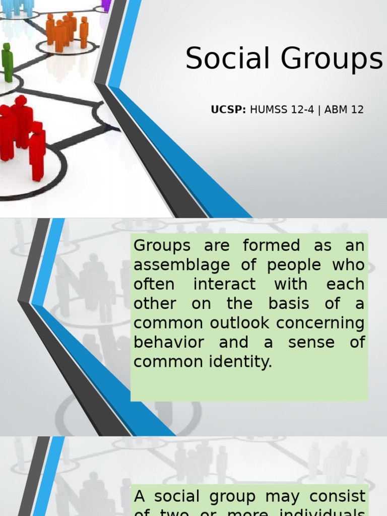 Social Groups Handout | PDF | Social Group | Psychology