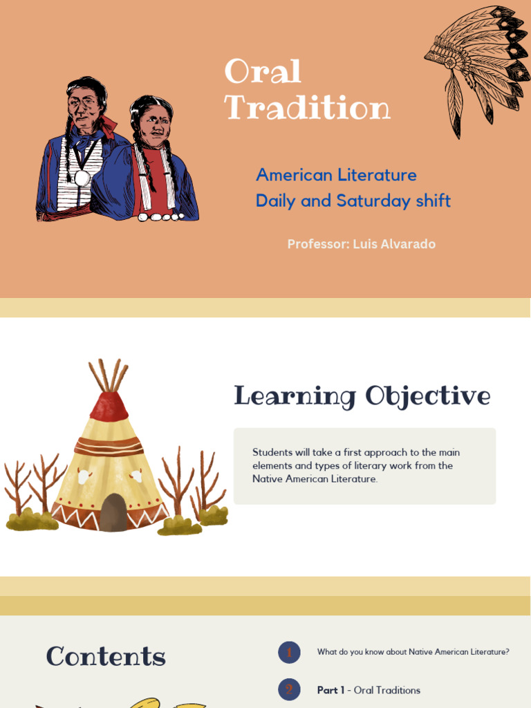 Oral Tradition Pdf Trickster Storytelling