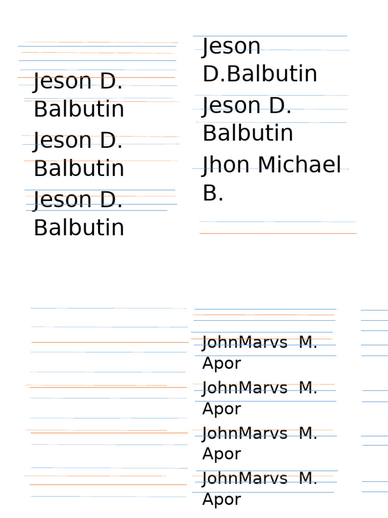 Tracing Name | PDF