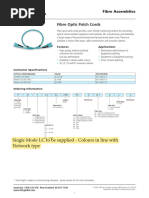 VPC and LPC Fiber Patch Cords Overview | PDF | Information And ...