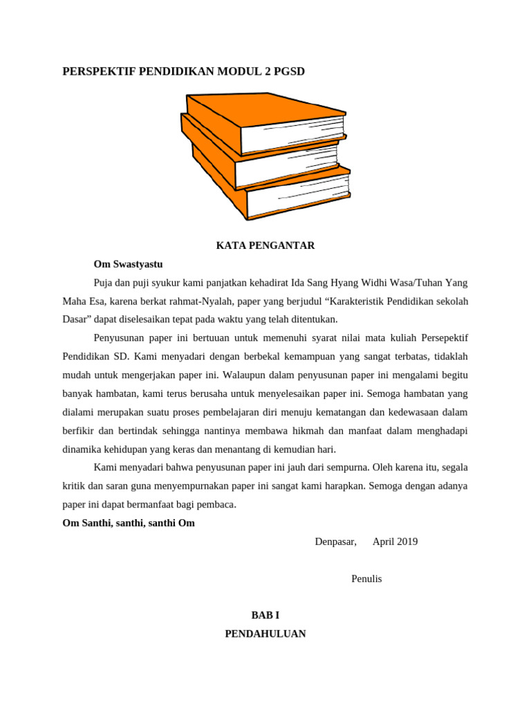 Perspektif Pendidikan Modul 2 PGSD | PDF | Karier & Perkembangan | Kesehatan Holistik