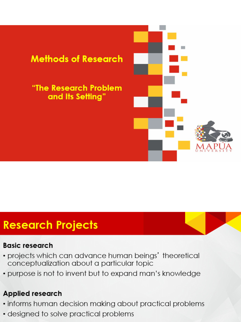 Part 3 - The Research Problem | PDF | Hypothesis | Null Hypothesis