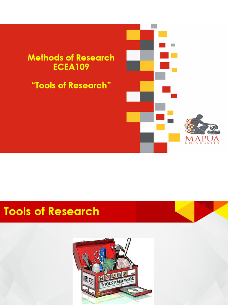 Essential Research Tools and Methods | PDF | Statistics | Level Of ...