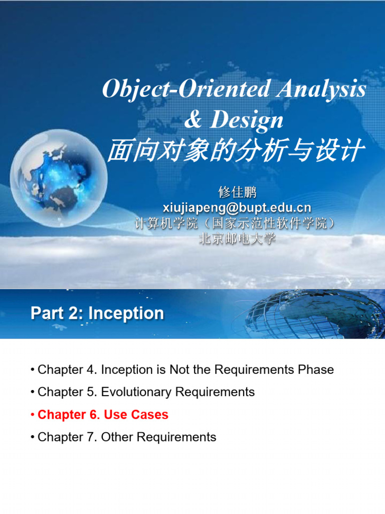 L04 Use Case Model (Ch06) | PDF | Use Case | Point Of Sale