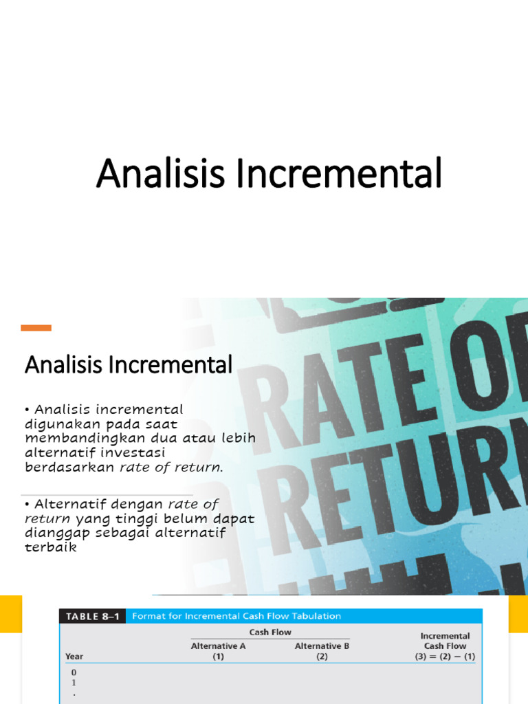 Pertemuan 13 - Analisis Incremental | PDF